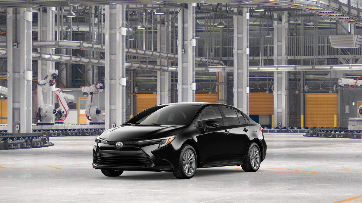 New Midnight Black Metallic 2026 Toyota Corolla XLE for Sale in ...