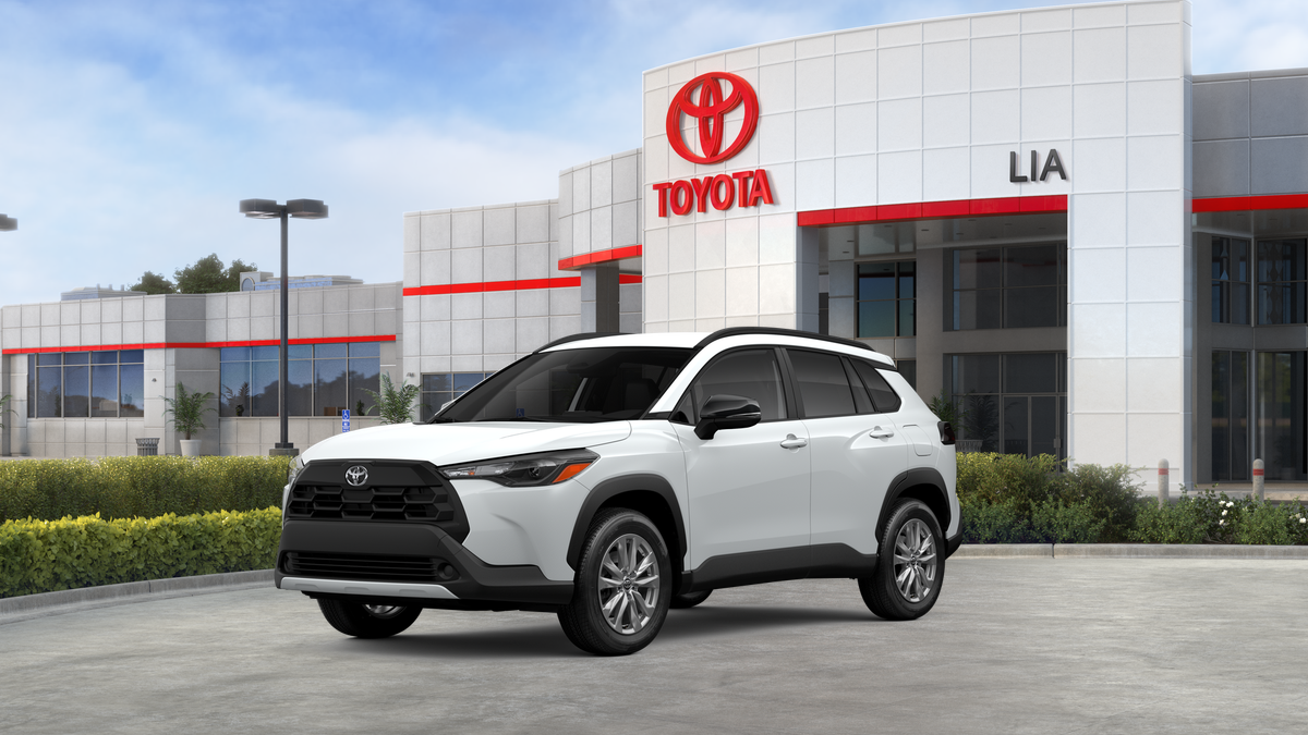New Wind Chill Pearl [extra cost color] 2026 Toyota Corolla Cross LE ...